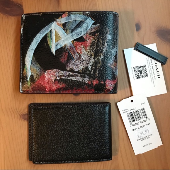 Coach | Bags | Coach X Mint Serf 3 In Wallet | Poshmark